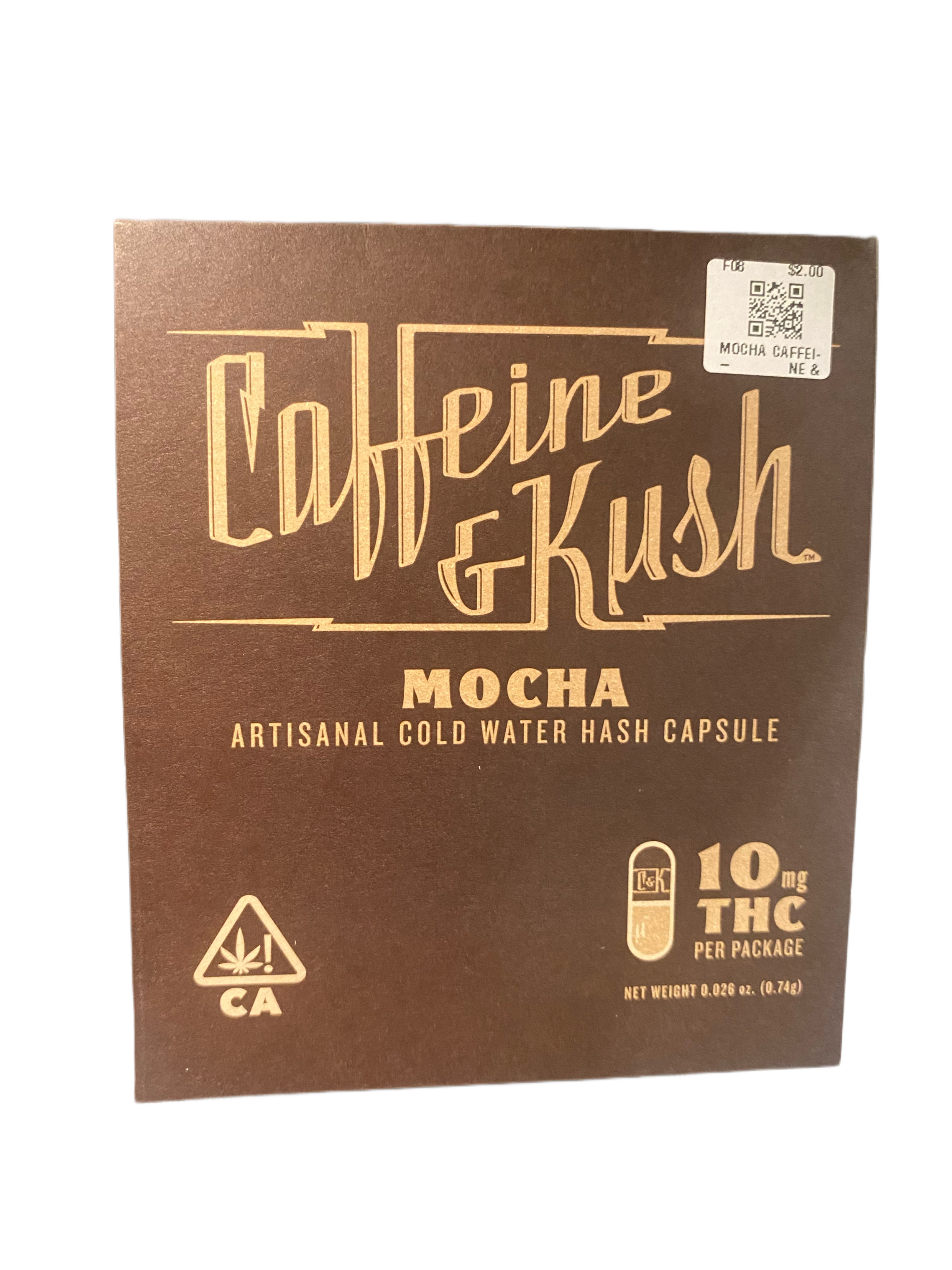 CAFFEINE & KUSH - Caffeine & Kush - Mocha - 10MG 1 Count
